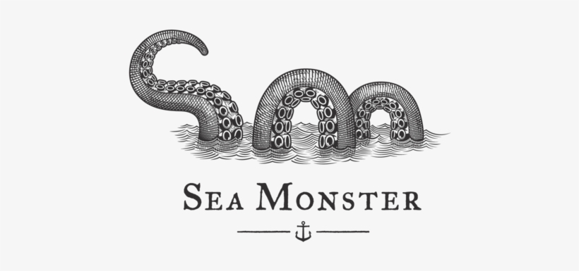 Logo - Sea Monster - 600x381 PNG Download - PNGkit