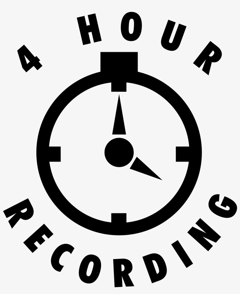 4 Hour Recording Logo Png Transparent - Small Time Icon Png - 2400x2400 ...