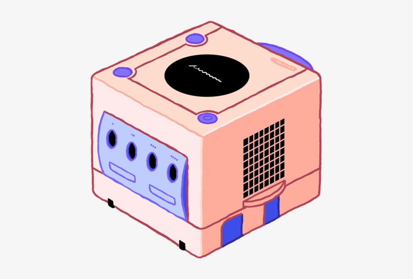 Gamecube And Nintendo Image - Pastel Transparent Video Game - 500x500 ...