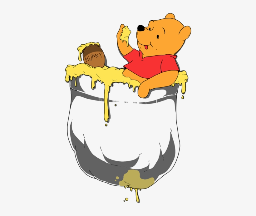 Pocket Pooh T-shirt Design - Pocket Pooh T-shirt - 630x630 PNG Download ...