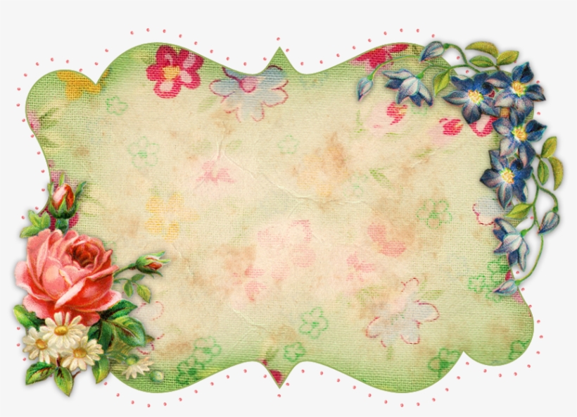 Free Vintage Frame - Frame Floral Vintage Png - 843x568 PNG Download ...