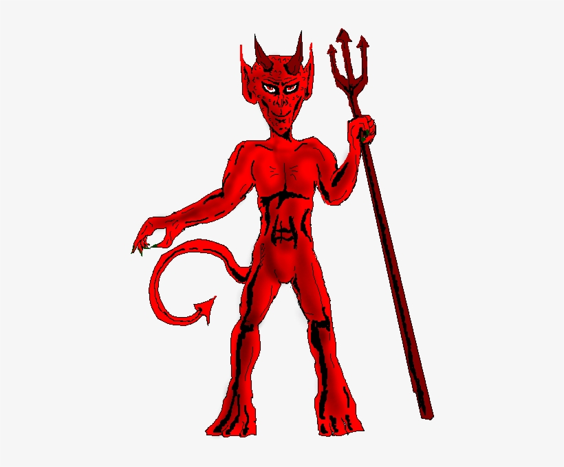 Devil Pitchfork Cliparts - Devil Png - 600x600 PNG Download - PNGkit