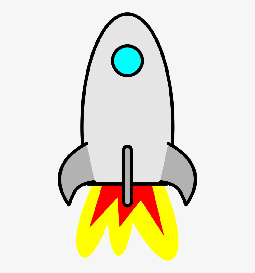 Rocketship - Cartoon Rocketship - 447x800 PNG Download - PNGkit