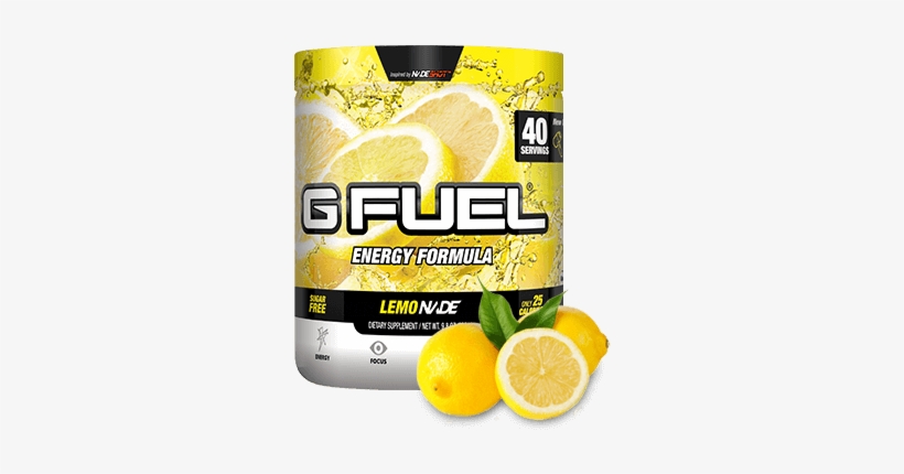 Gfuel Lemonade - G Fuel Pineapple - 40 Servings - 335x435 PNG Download ...