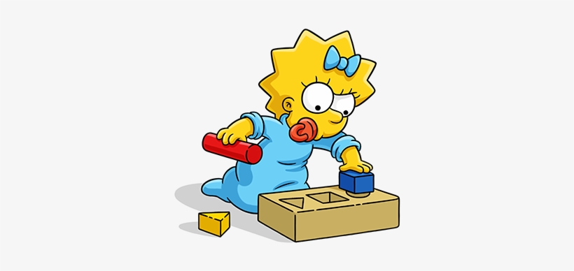 Maggie Simpson - The Simpsons - 550x960 PNG Download - PNGkit