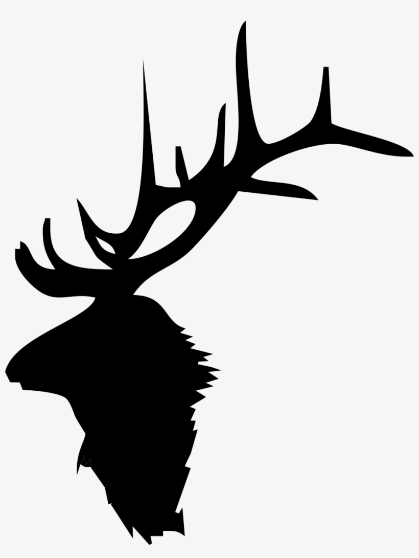 Vector Library Color Free On Dumielauxepices Net - Elk Antlers Clip Art ...