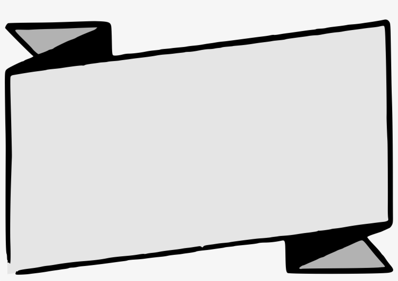 White Banner Png - Banner Clip Art Png - 2400x1581 PNG Download - PNGkit