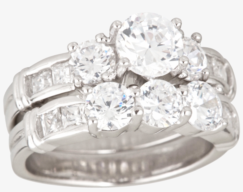 Download Transparent Silver Wedding Rings - Pre-engagement Ring - PNGkit