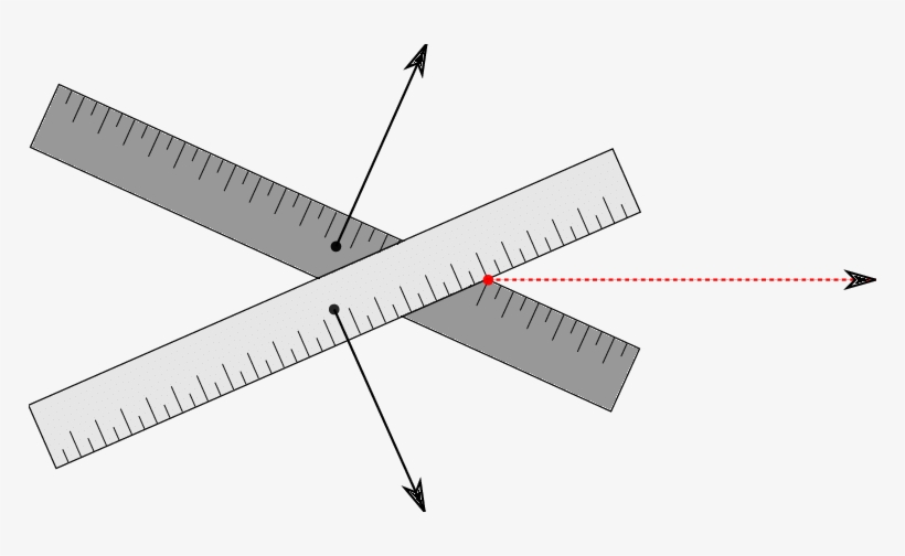 Two Rulers Moving At An Angle - Marking Tools - 768x424 PNG Download ...