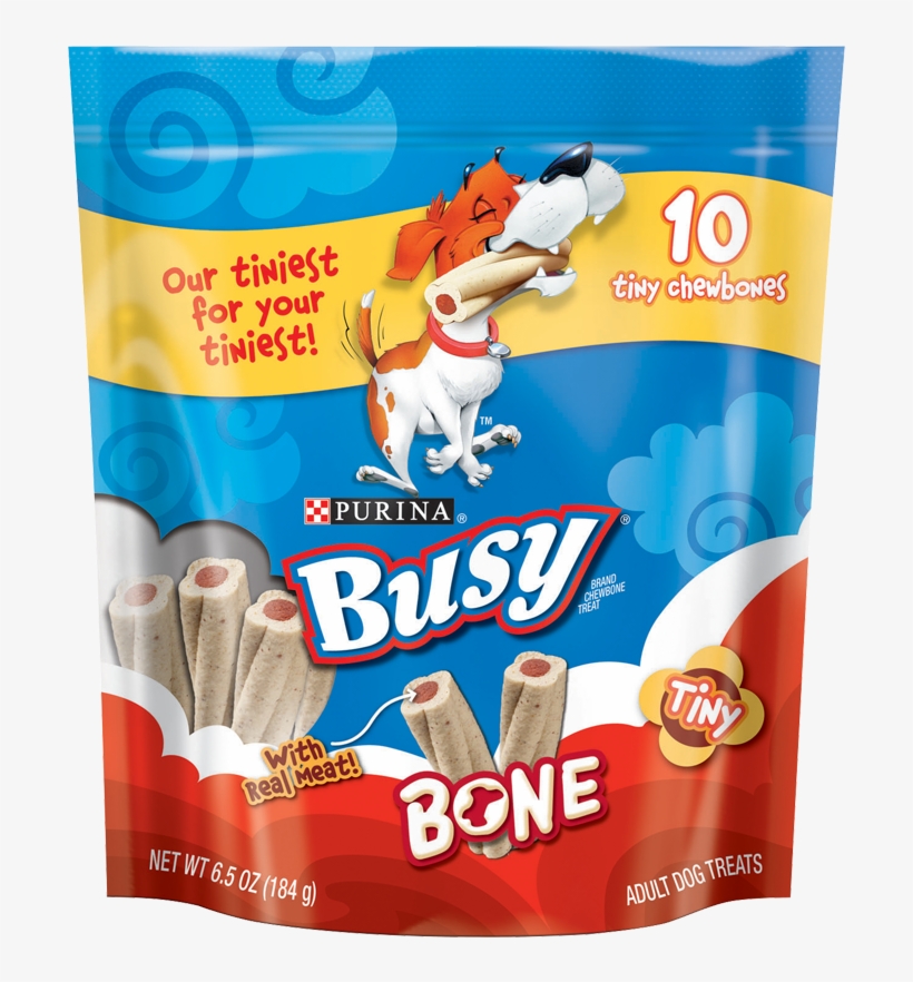 Busy Bone Real Meat For Tiny Dogs - Busy Bone Dog Treats - 800x1000 PNG ...