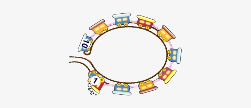 Download Transparent Train Cartoon - Circle - PNGkit