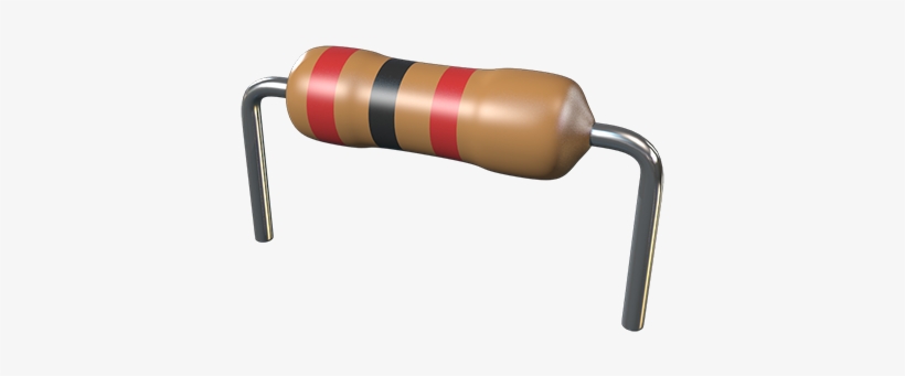 Standart Resistor Electrical Part - 3d Resistor - 590x443 PNG Download ...