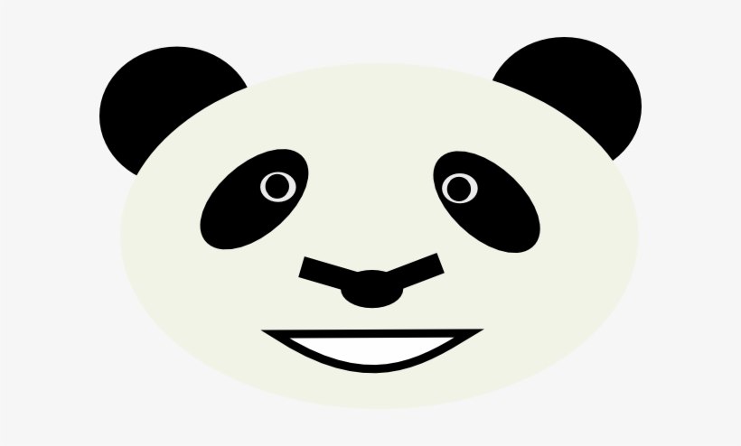 Happy Panda Bear Png Clip Art - 600x448 PNG Download - PNGkit