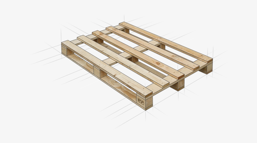 Dried Ippc Pallets - Drevena Paleta Png - 638x377 PNG Download - PNGkit