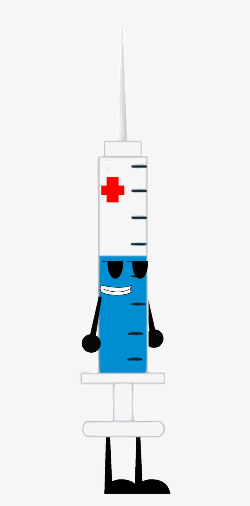 Syringe By Florence100-sylveon On Clipart Library - Bfdi Syringe ...