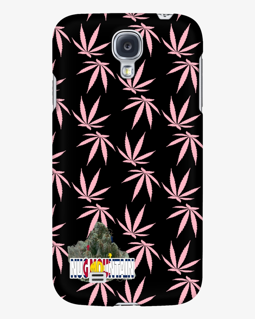 Pink Weed Leaf Pattern Phone Case - Mobile Phone - 1024x1024 PNG Download - PNGkit