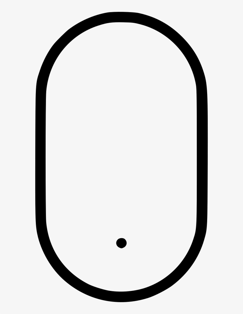 Apple Mouse Wireless Hardware - Circle - 584x980 PNG Download - PNGkit