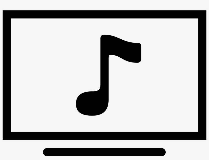 Music Video Icon - Tv Icon - 1600x1600 PNG Download - PNGkit