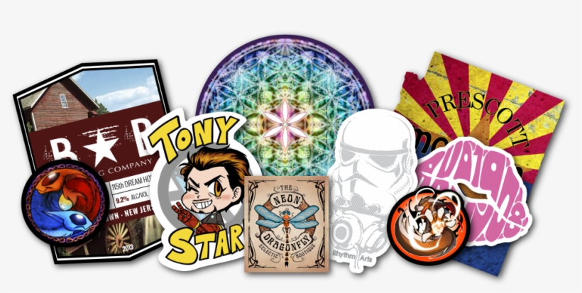 Create Custom Stickers - Sticker - 1024x494 PNG Download - PNGkit