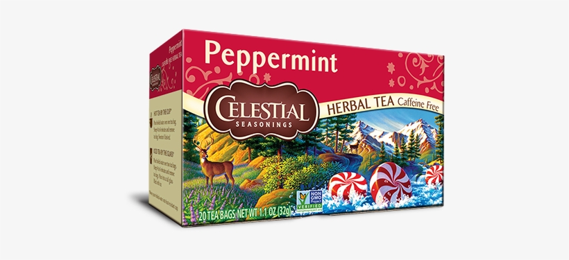 Featured Tea - Celestial Tea Mint - 500x294 PNG Download - PNGkit