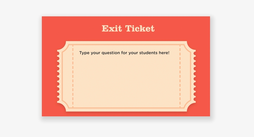 Exit Ticket - 632x394 PNG Download - PNGkit