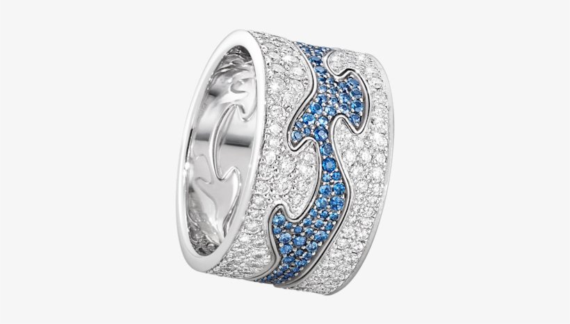 Georg Jensen Fusion End Ring In White Gold Yellow Gold - 600x600 PNG ...
