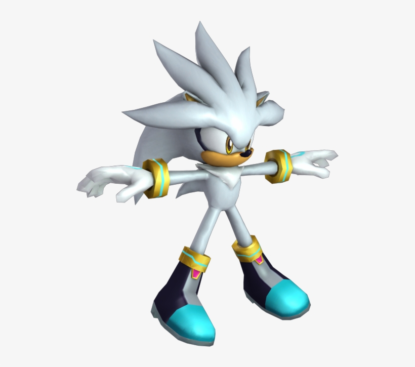 Silver Model - Sonic And The Secret Rings Models - 750x650 PNG Download ...
