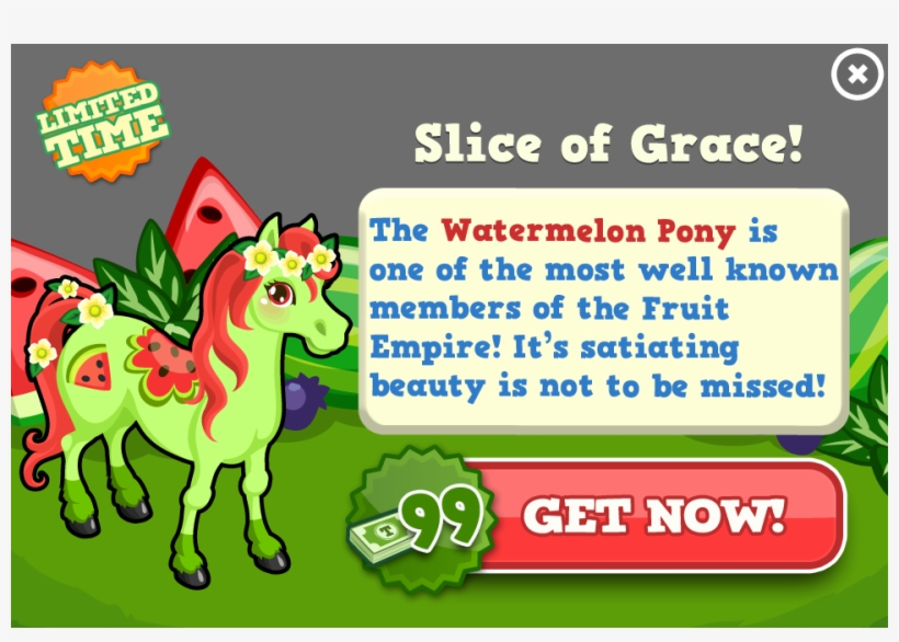 Watermelon Pony Modal - Really Cool Grandma Looks Like! Orn - 960x640 ...