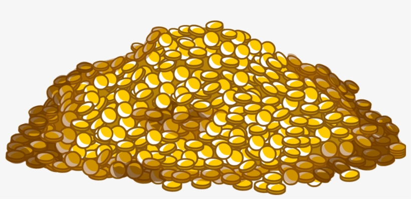 Download Transparent Pile Of Coins Cartoon - PNGkit