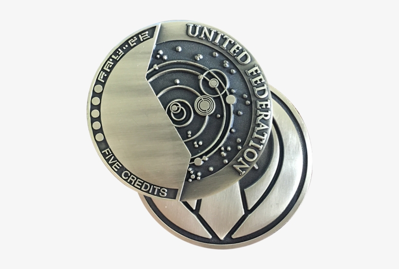 Federation Credits Challenge Coin - Challenge Coin Robot - 480x480 PNG ...