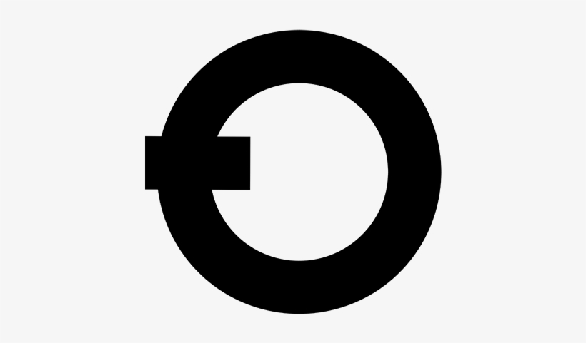 Letter O In Black - 425x425 PNG Download - PNGkit