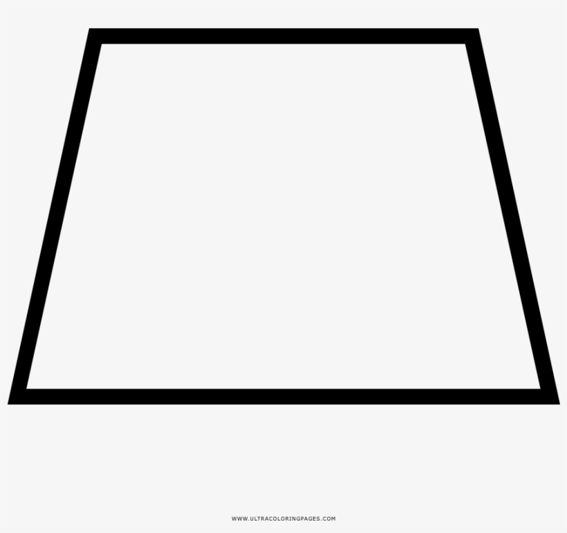 Trapezoid Coloring Page - Circle - 1000x1000 PNG Download - PNGkit