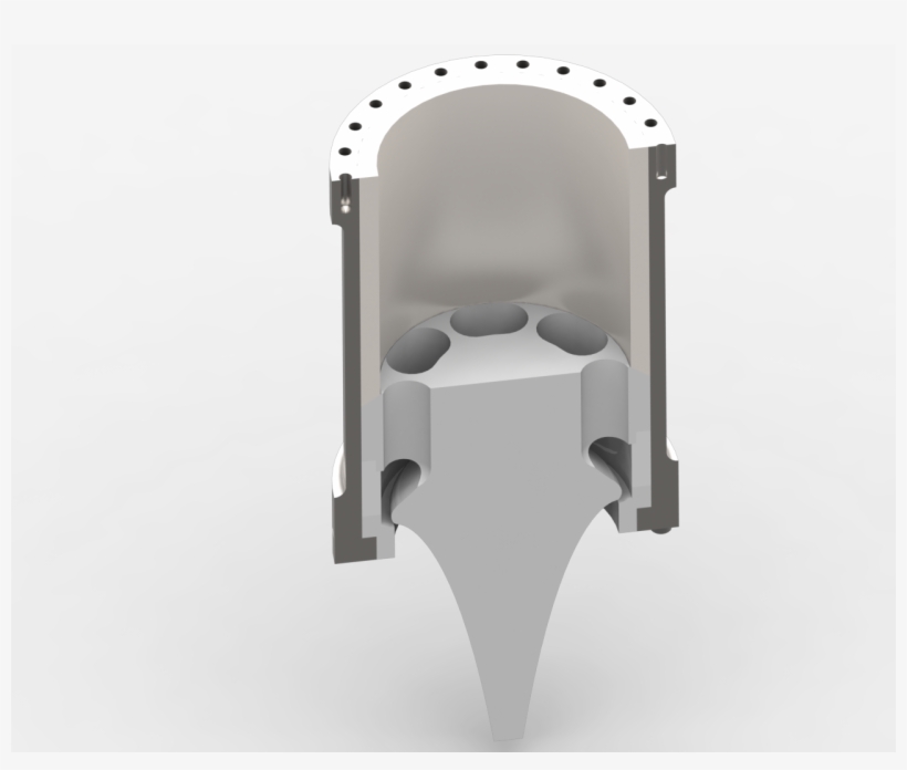 Cross Section Of The Pyralis Engine, Showing The Revised - Aerospike ...
