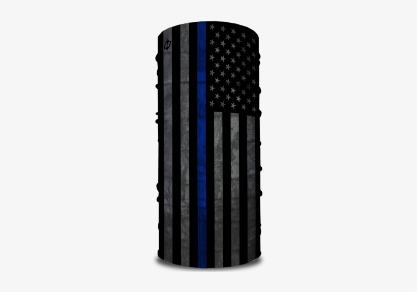 Thin Blue Line Grunge - Thin Blue Line - 250x500 PNG Download - PNGkit