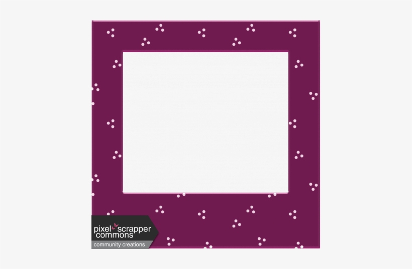 Maroon Dotted Frame - Colorfulness - 456x456 PNG Download - PNGkit