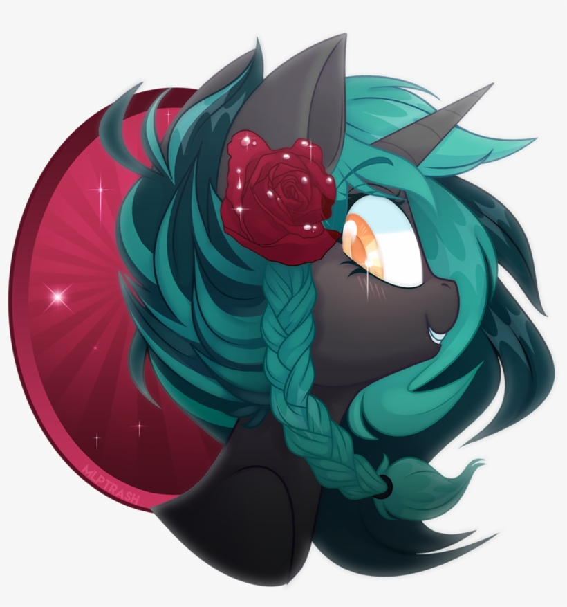 Zombie, Female, Flower, Flower In Hair, Looking At - Illustration ...