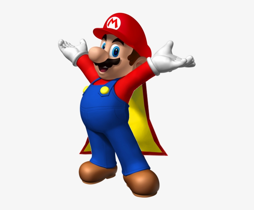 Mario Clipart Mini - Mario Bros Png - 445x599 PNG Download - PNGkit