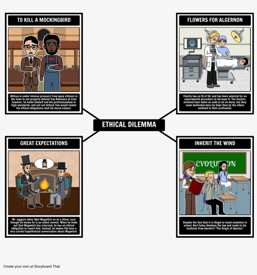 Examples Of Ethical Dilemmas In Literature - Themes For The Birchbark ...