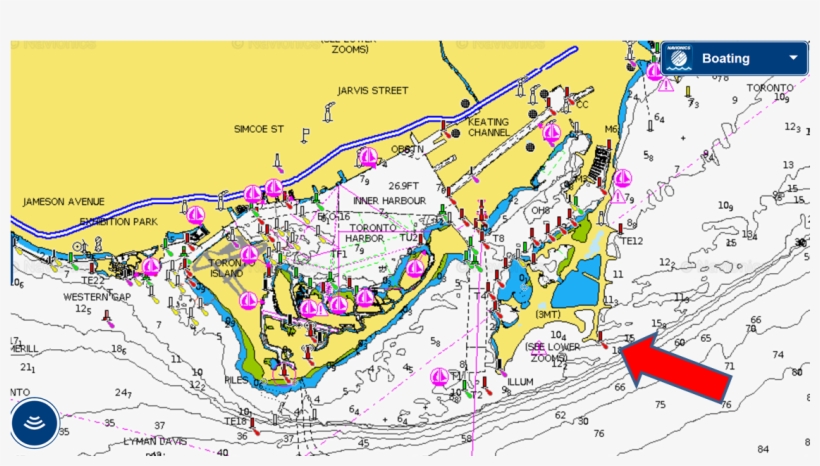 I Went Out On The Spit To Try And Practice Some Star - Map - 1277x636 ...