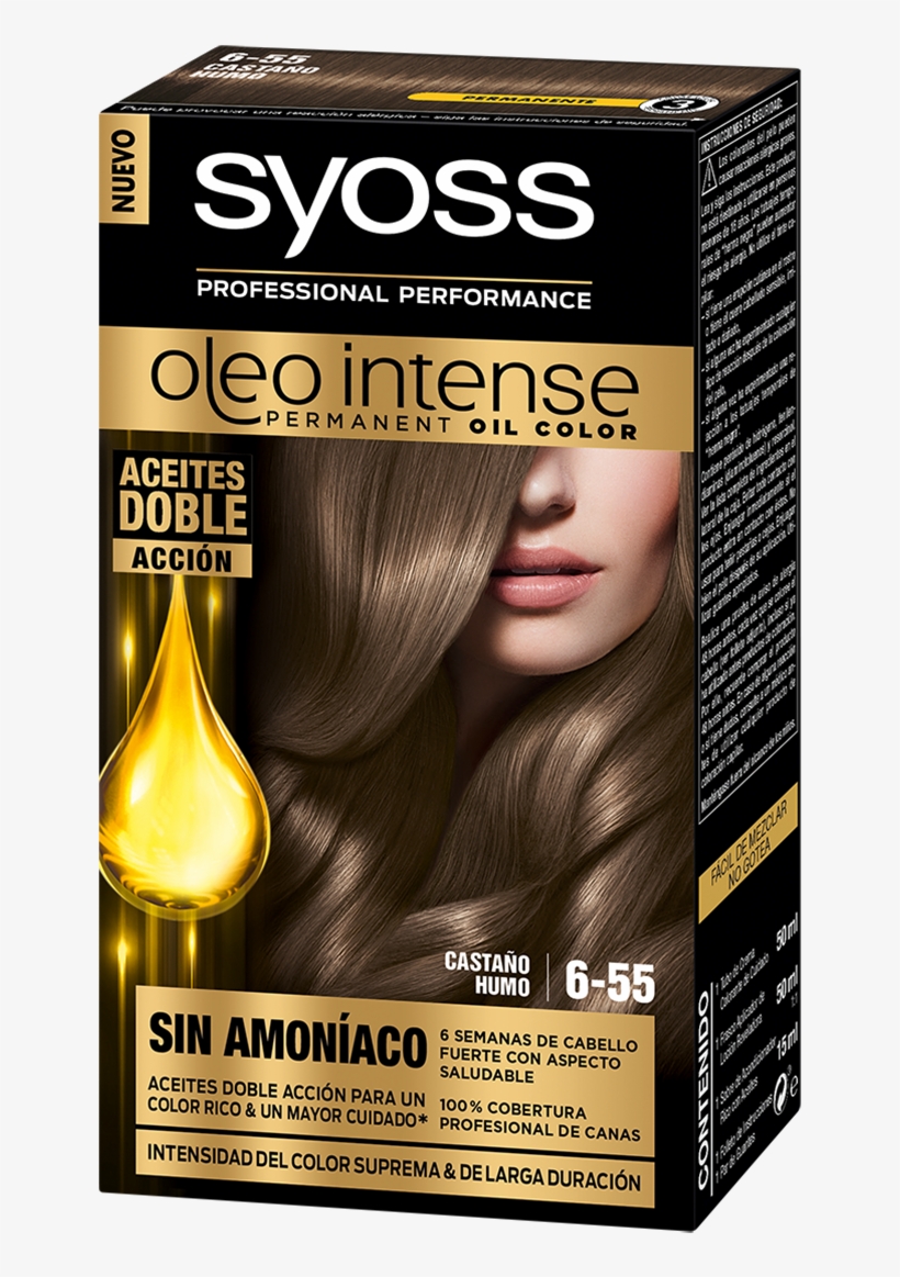 Syoss 6 - 55 - Syoss Oleo Intense 5 54 - 886x1280 PNG Download - PNGkit