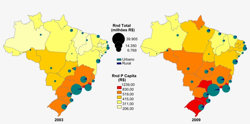 Mapa Pobreza - Brazil - 4134x1851 PNG Download - PNGkit