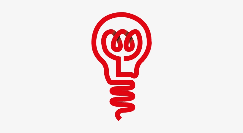 Connect - Red Lightbulb Icon Png - 427x426 PNG Download - PNGkit