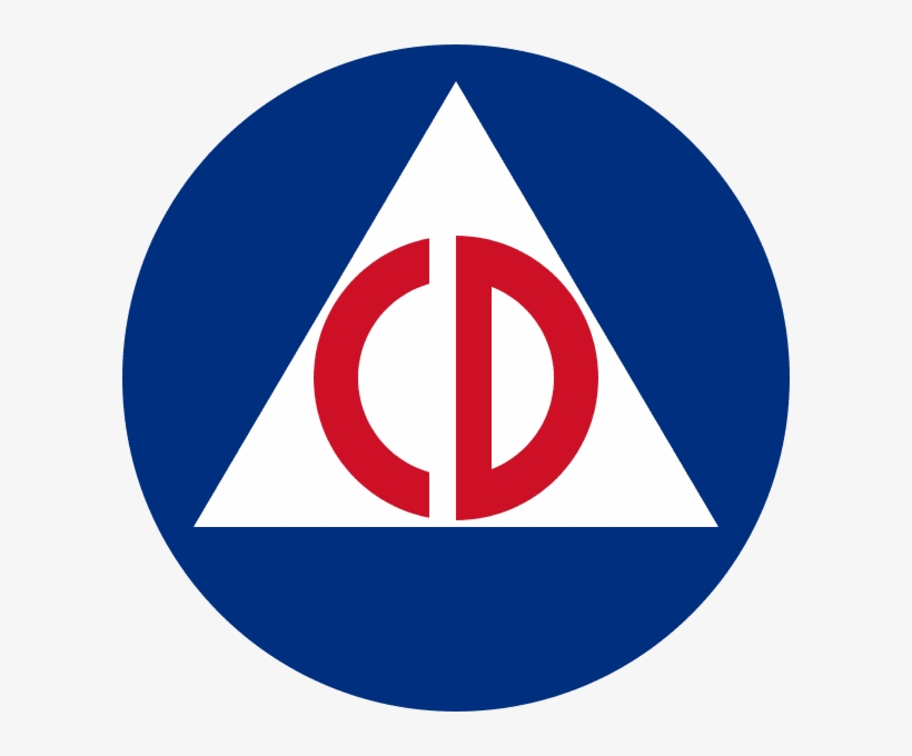 Report On Civil Defense - Civil Defense Symbol - 600x600 PNG Download ...