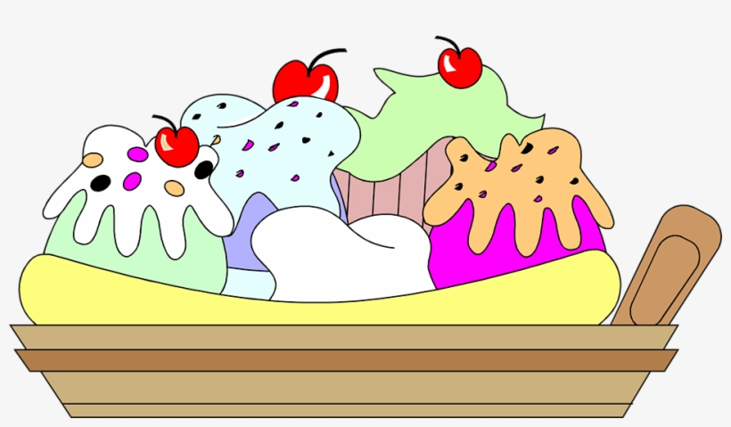 Banana Split Clipart