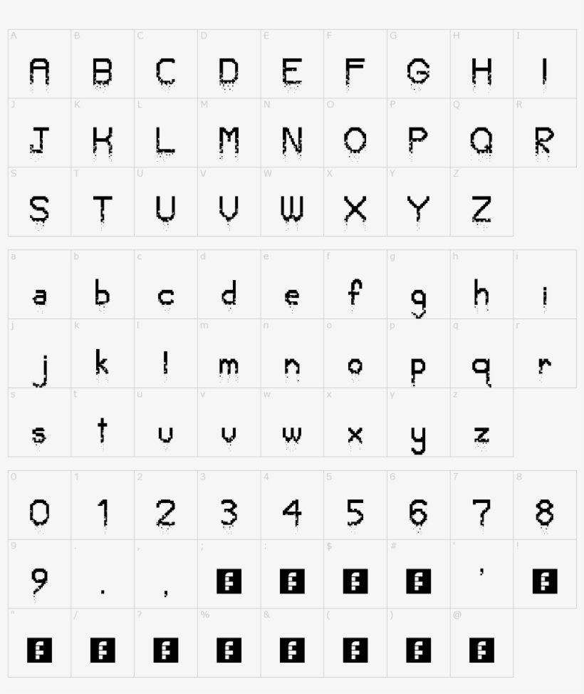 Font Characters - Font - 1000x1150 PNG Download - PNGkit