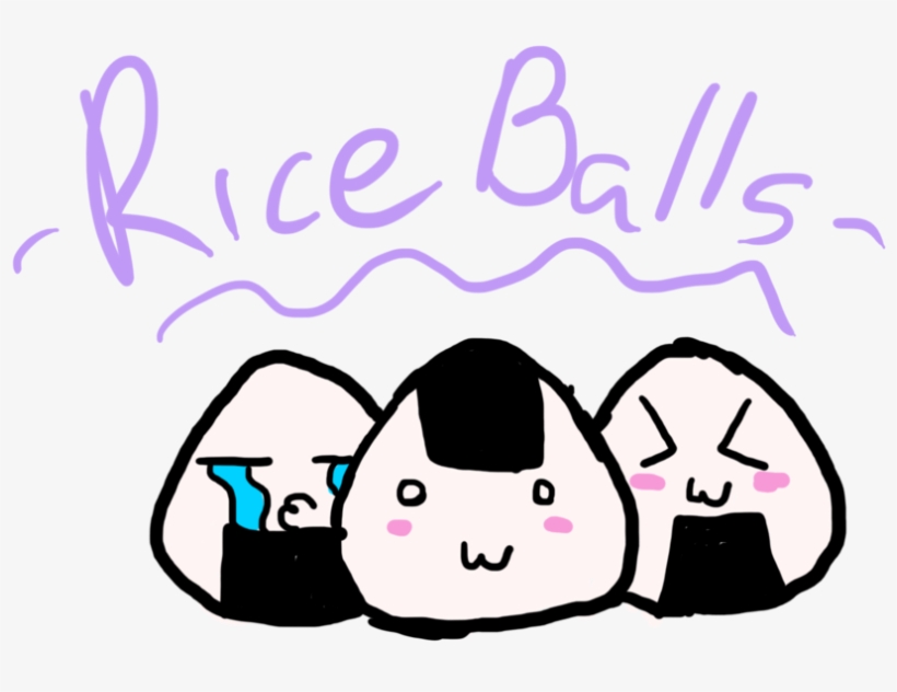 Free Download Kawaii Rice Balls Clipart Onigiri Japanese - Rice Balls ...