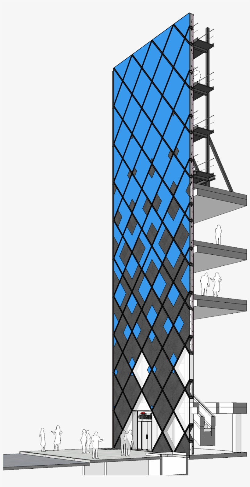 A Digital Facade For Storytelling Section - Facade - 2639x1765 PNG ...