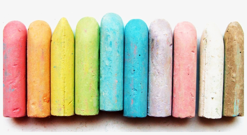 Colorful Chalk Png Free Download - Chalk Clip Art - 1000x500 PNG ...