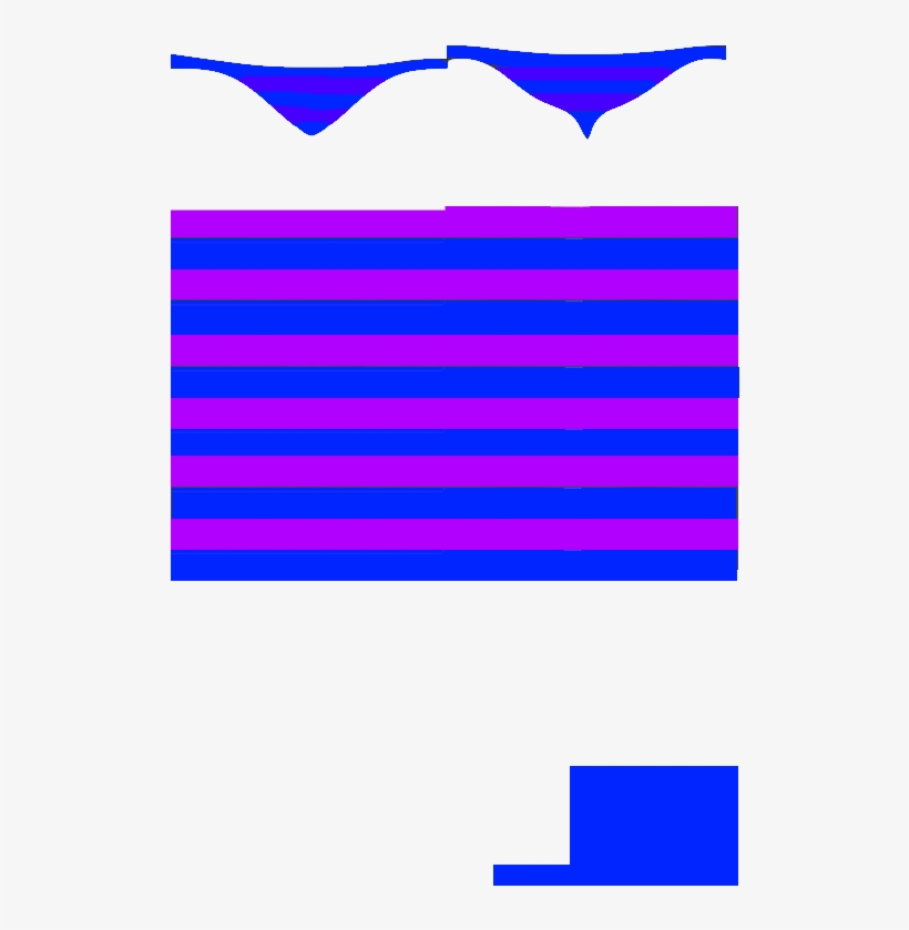 Purple Blue Strips - Customstocking Png - 1024x1024 PNG Download - PNGkit