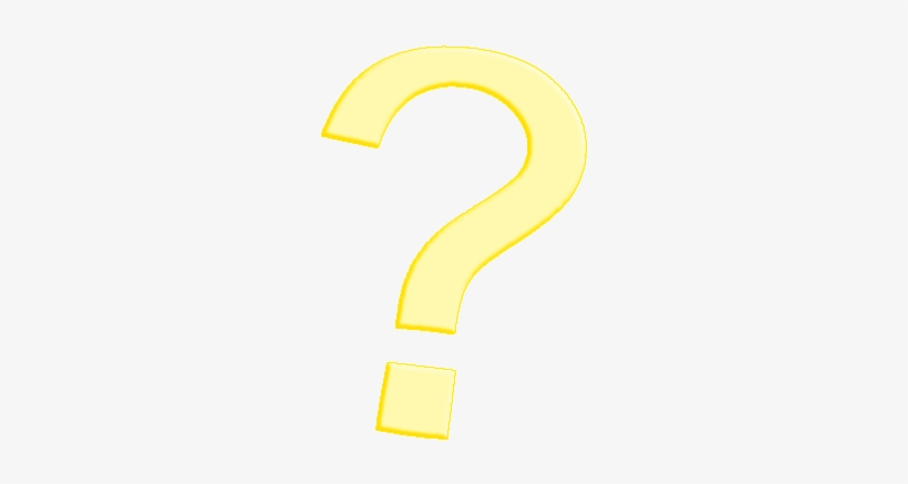 Download Transparent Question Mark Yellow - Question Mark - PNGkit